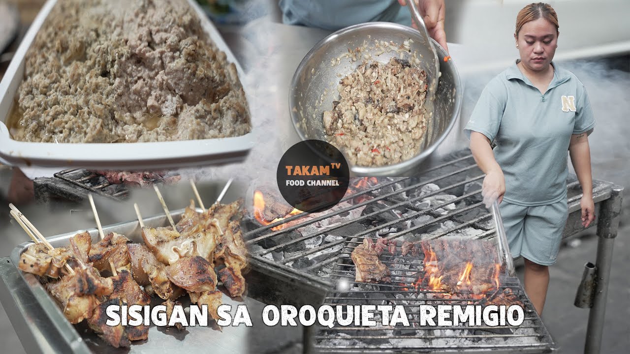 SISIGAN SA OROQUIETA REMIGIO | SISIG NA MAY UTAK | MIX OF KAPAMPANGAN ...