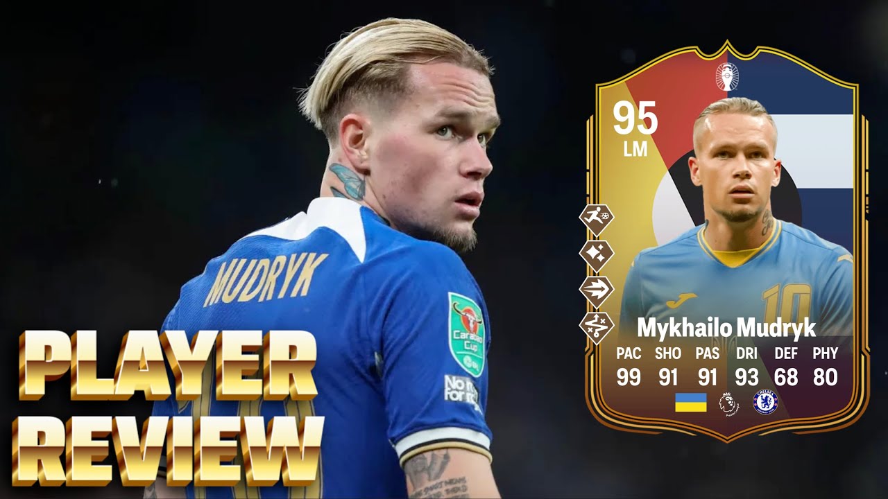 ¡ES MEJOR QUE EN LA VIDA REAL! -REVIEW MYKHAILO MUDRYK 95 EURO MAKE ...