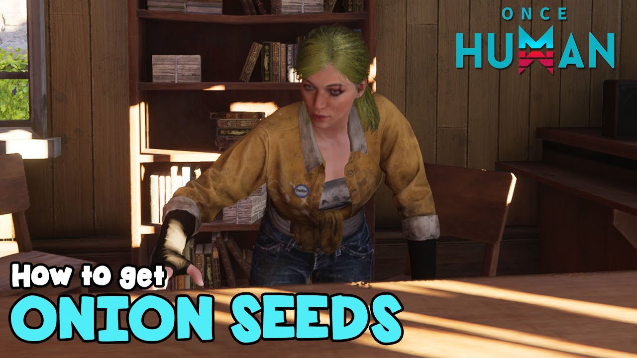 Once Human How to get Onion Seeds - YouTube
