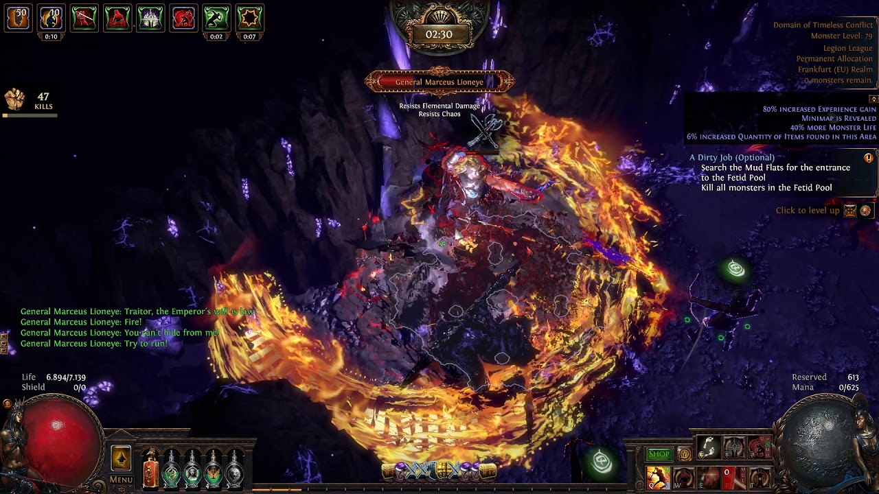 [3.7] PoE - Bladestorm Gladiator - Domain of Timeless Conflict - YouTube