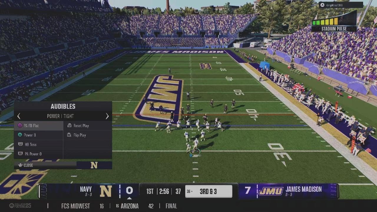 Navy vs JMU - YouTube