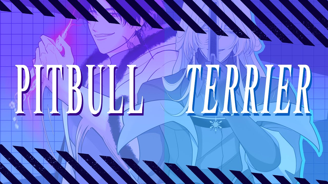 PITBULL TERRIER || OC || Animation Meme #art - YouTube