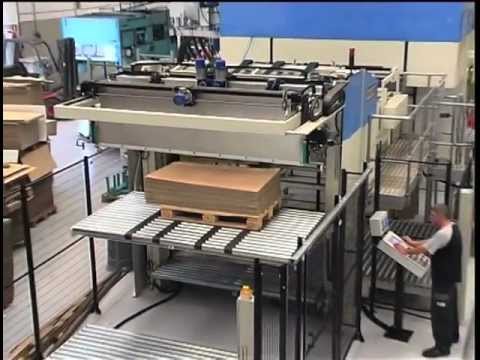 Celmacch CHROMA PRINT HIGH TECH I - 6 printing units - off line - YouTube