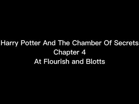 Harry Potter And The Chamber Of Secrets | Ch. 4 At Flourish and Blotts ...
