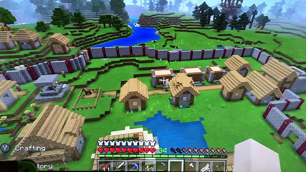 Minecraft Survival The Wall - YouTube