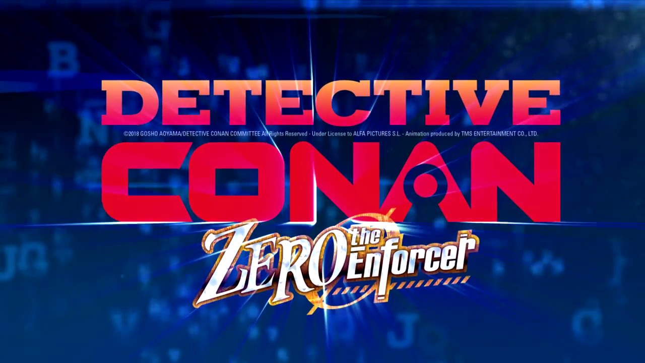 DETECTIVE CONAN: ZERO THE ENFORCER - Tráiler Oficial VE - YouTube