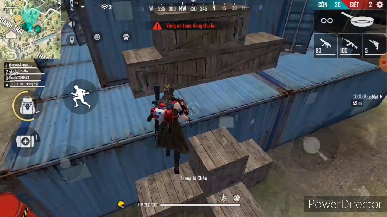 free fire chơi ranh ntn top 1 - YouTube