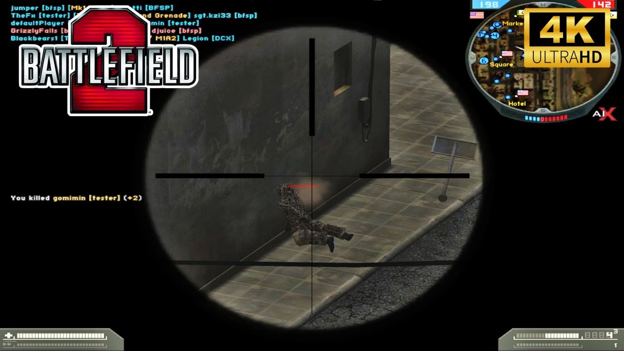 Battlefield 2 (2005) AIX Mod 50 vs 50 Full 4K gameplay - YouTube