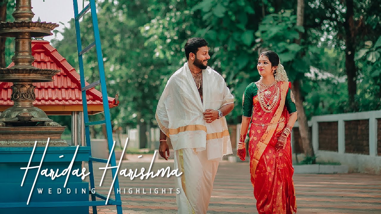 Kerala Hindu Wedding Highlights 2019 | Haridas Harishma | Nexes Wedding ...