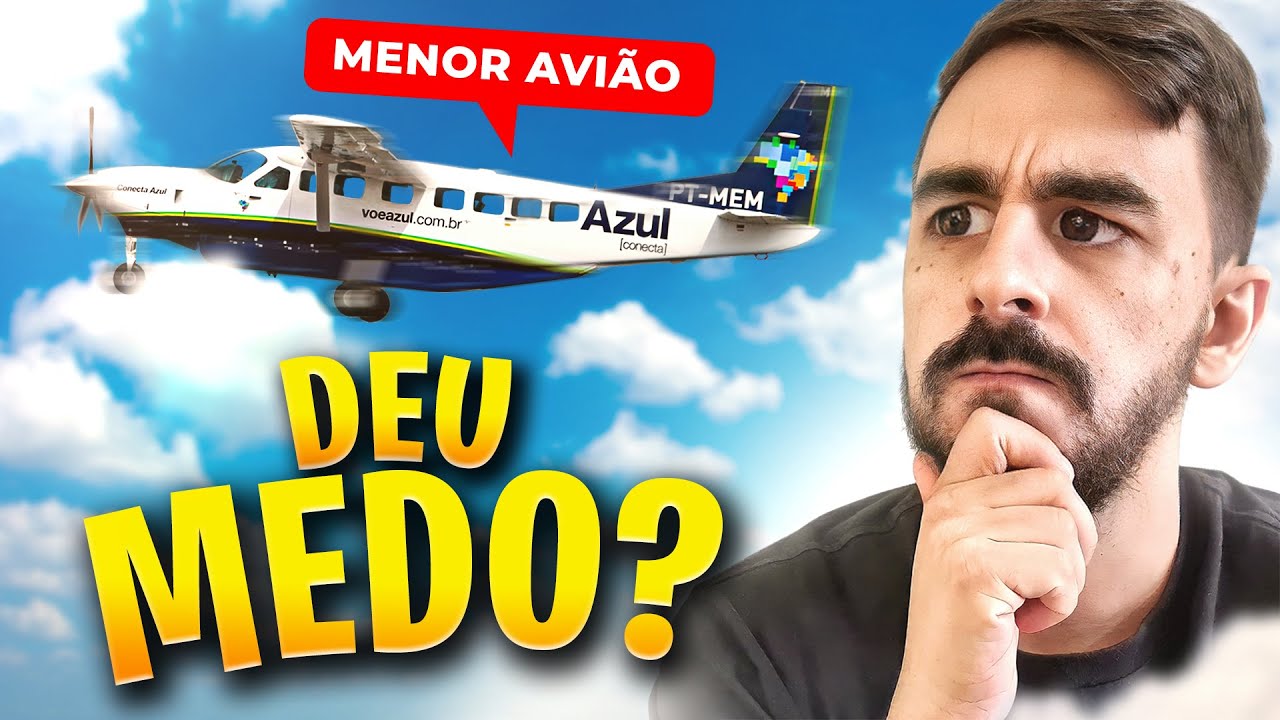 COMO é VOAR com o Cessna Grand Caravan da AZUL CONECTA? | O MENOR AVIÃO ...