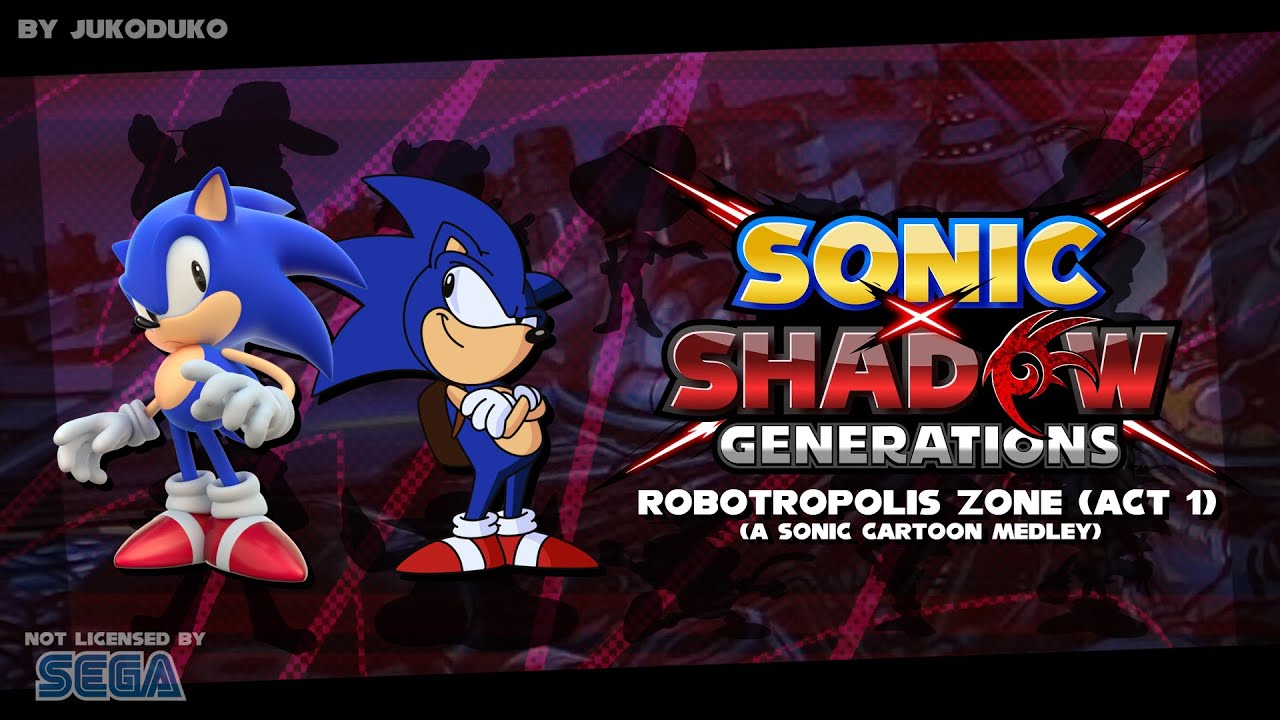 Robotropolis Zone (Act 1) - Sonic x Shadow Generations UST - YouTube