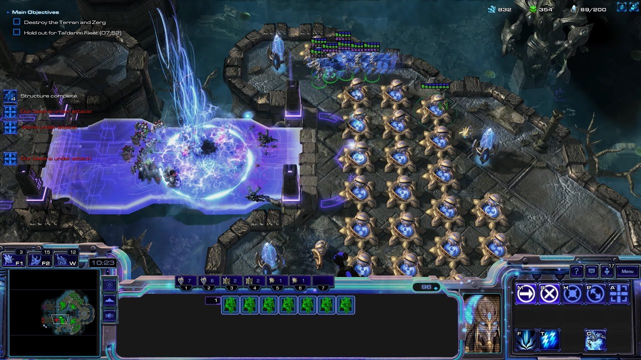 StarCraft 2 Wings of Liberty Reversed Campaign Mission 4 - Smash and ...