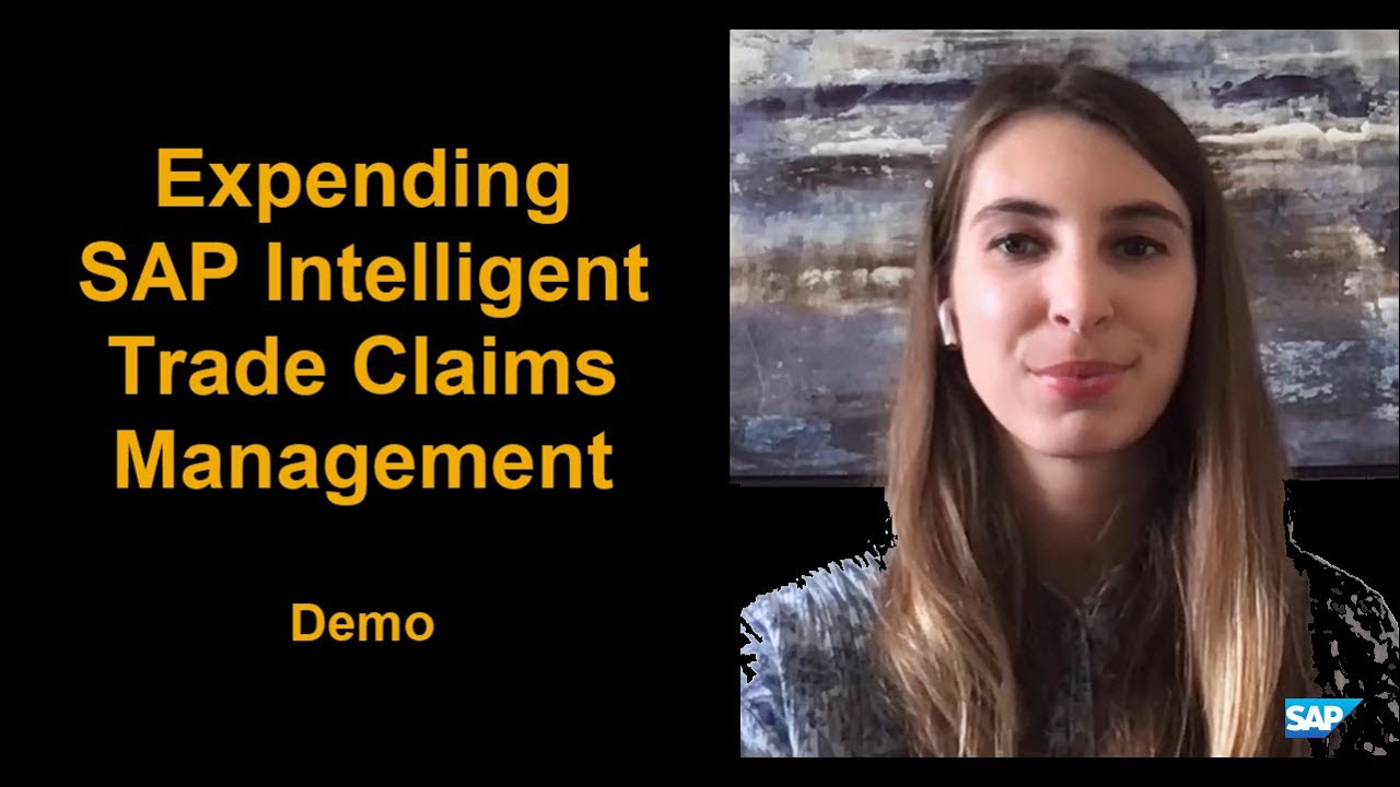 Discover How To Expend SAP Intelligent Trade Claims Management (DEMO ...