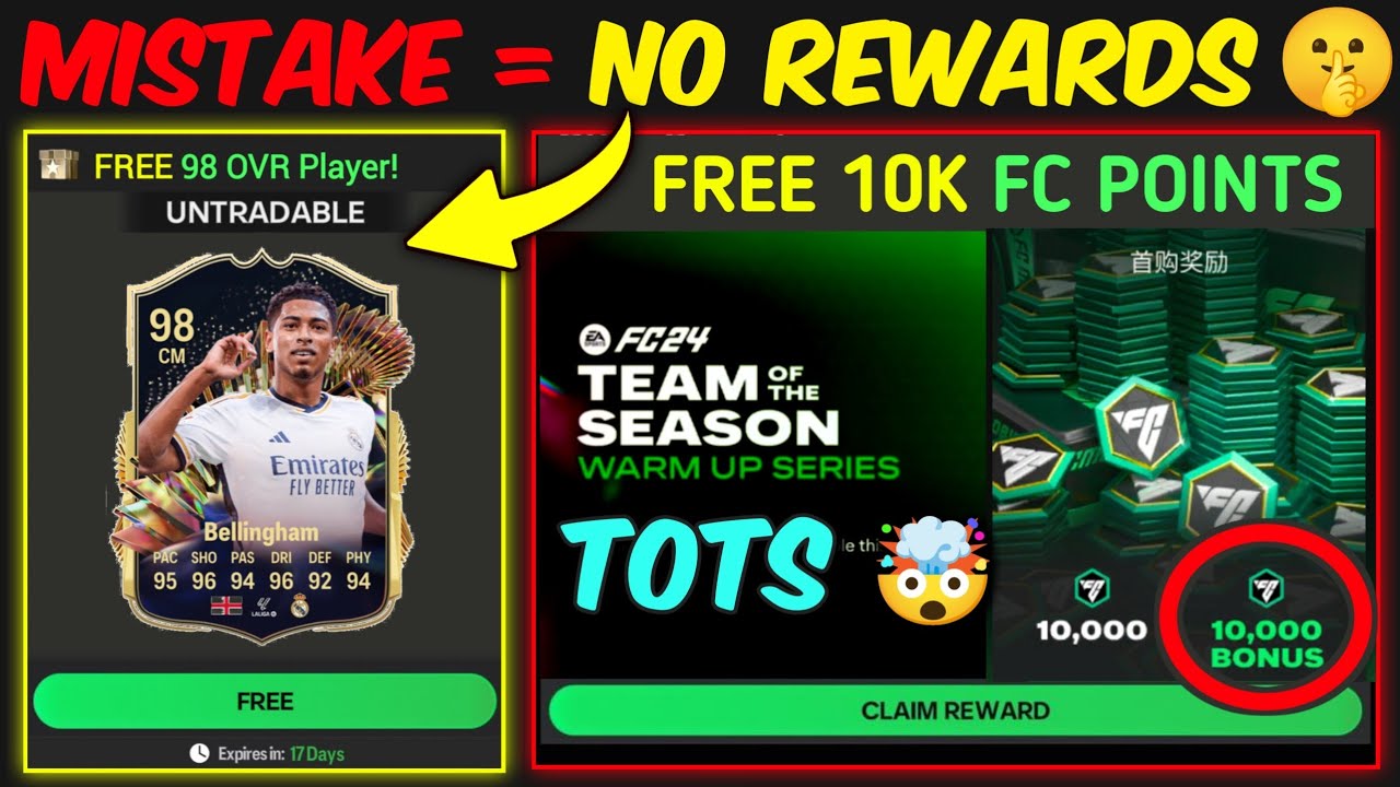 98 OVR Players Coming - TOTS Event in FC Mobile, FC Points in Cheap ...