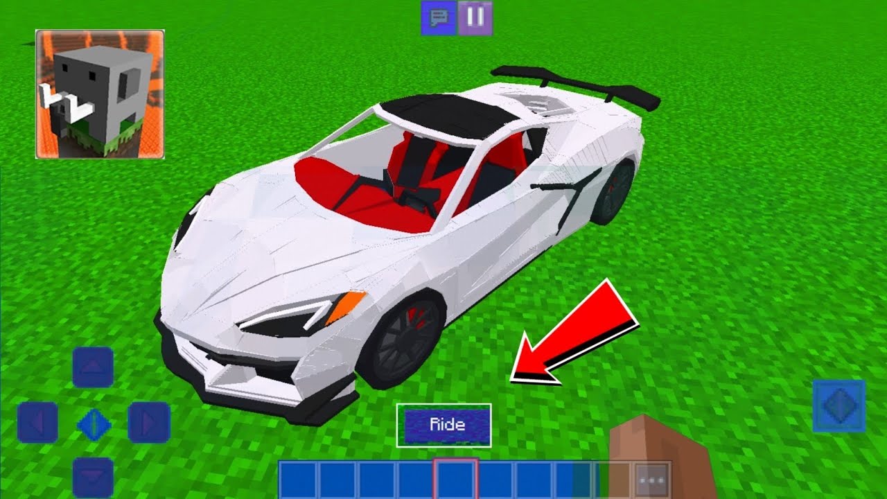 How to make a Working CAR in Craftsman - YouTube