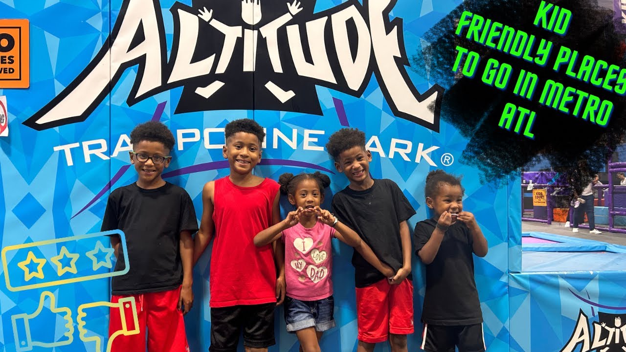 Family Things to do in Metro Atlanta | Altitude Trampoline Park in ...