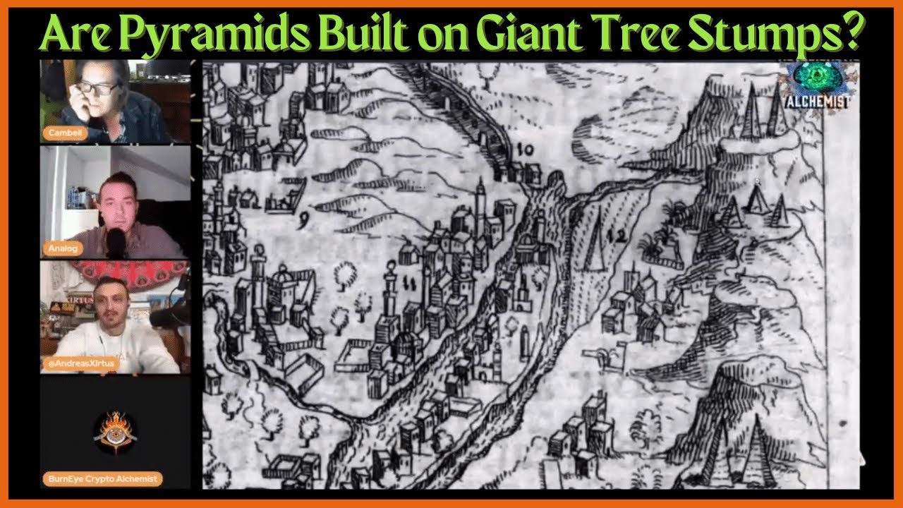 Are Pyramids Built on Giant Tree Stumps? - YouTube