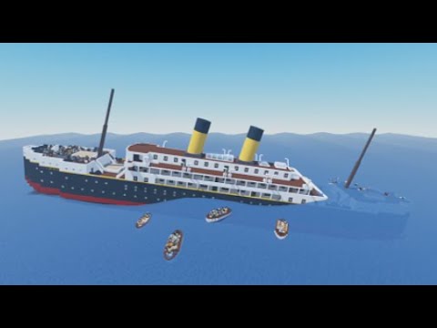 City of Bloxia sinks from stern simulation (Roblox water physics) - YouTube