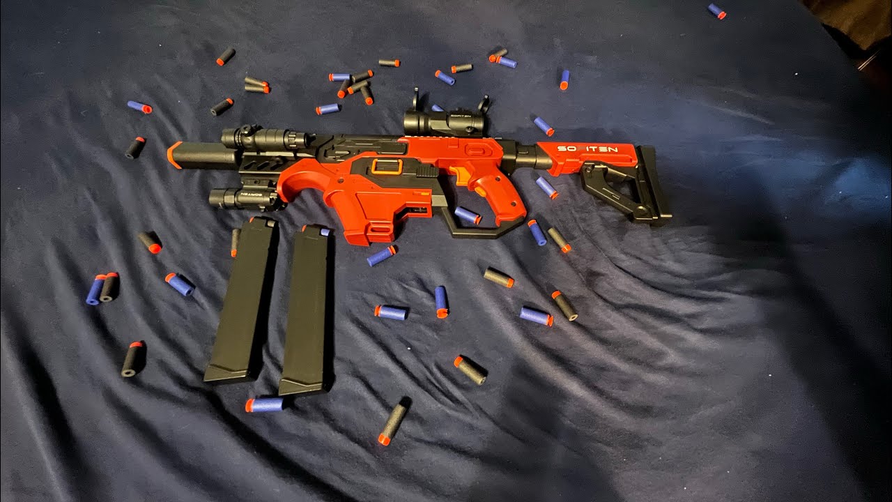 Epic foam, flinging Nerf Chris vector - YouTube