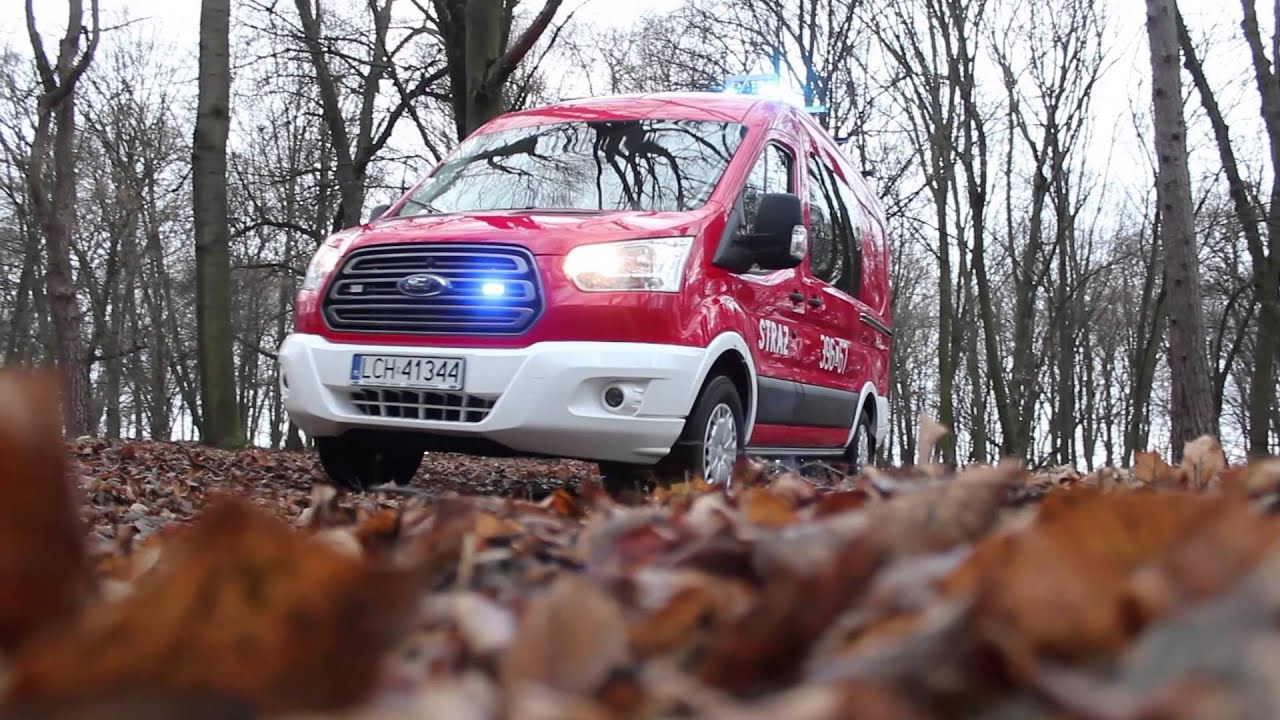 OSP Kanie prezentuje nowego Forda Transita Custom/Frank Cars - YouTube