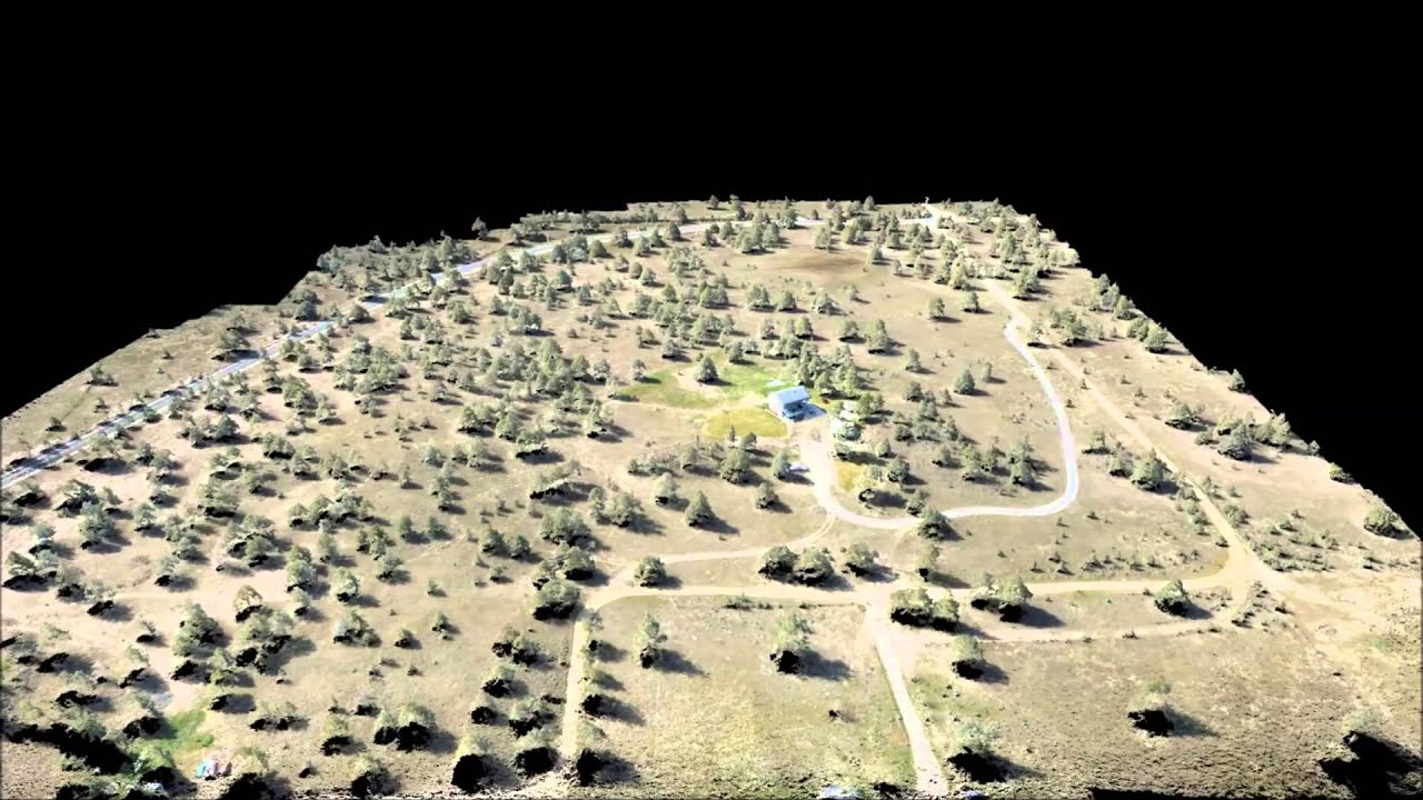 Point Cloud data obtained by UAV (photogrammetry) - YouTube