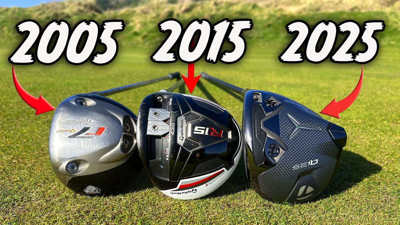 2005 Vs 2015 Vs 2025 TaylorMade Driver Test - Surprising Results! - YouTube