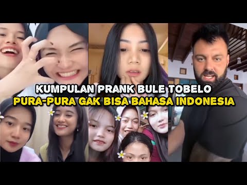 BULE PURA - PURA GAK BISA BAHASA INDONESIA | REAKSINYA LUCU BANGET