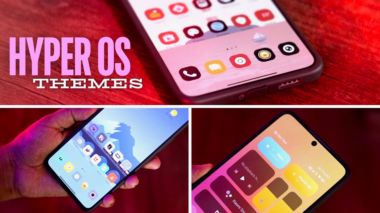 Hyper OS Themes With Full Customization of Control Center & Lock Screen ...