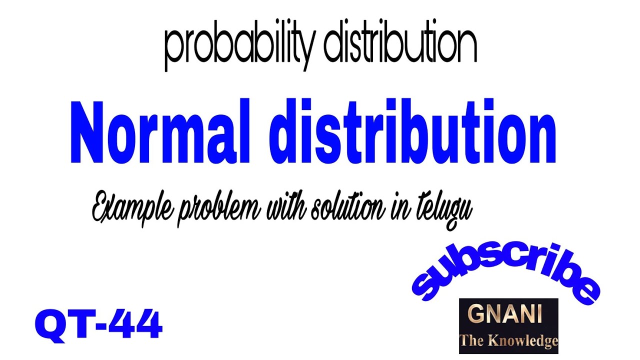How To Calculate Normal Distribution Probability Distribution QT How To Calculate Normal Distribution Probability Distribution QT