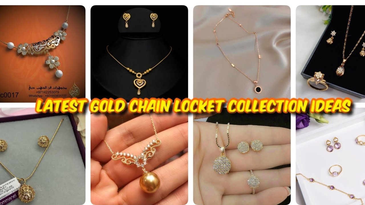 Latest Beautiful Chain Locket Designs ideas||Trendy Chain Locket Ideas ...
