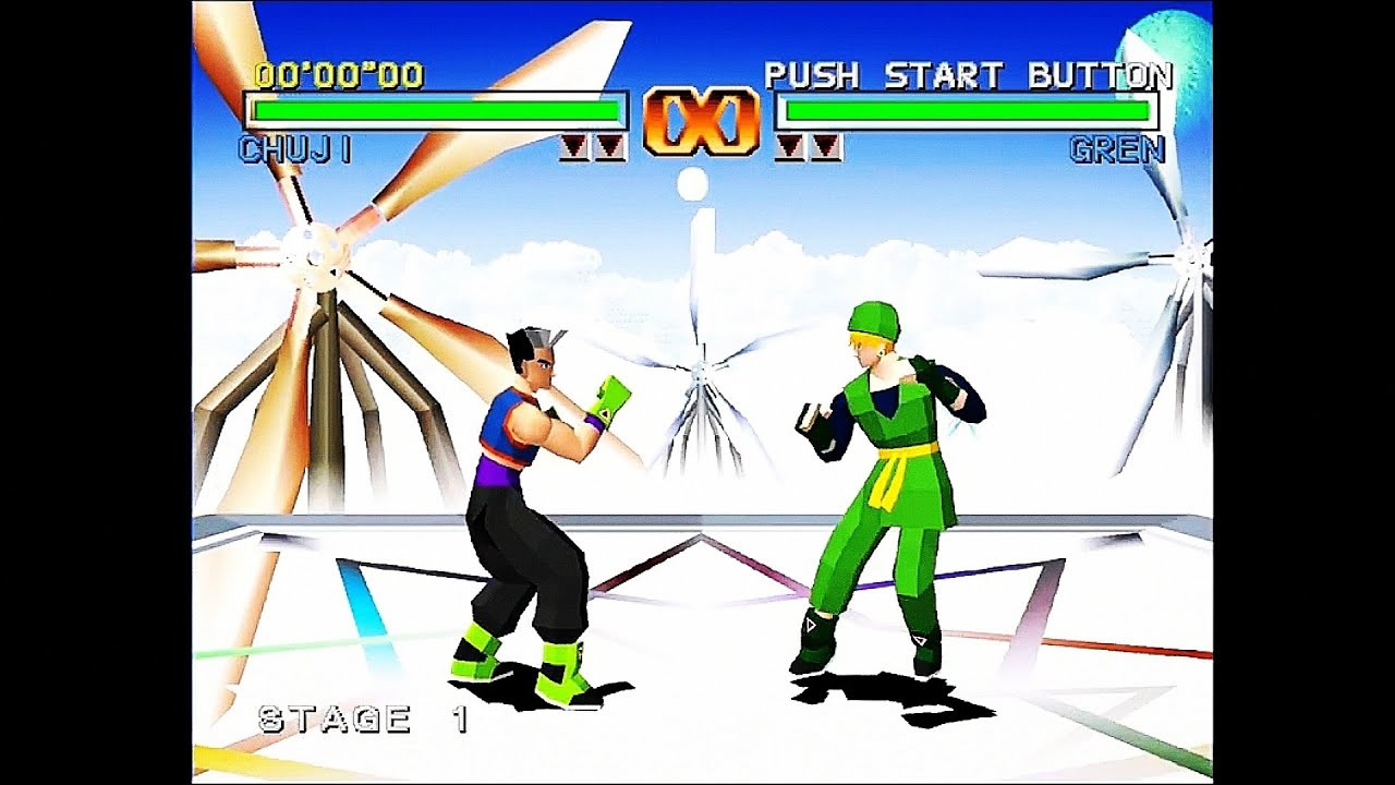 Tobal No. 1 _ Chuji vs Gren (Playstation) - YouTube