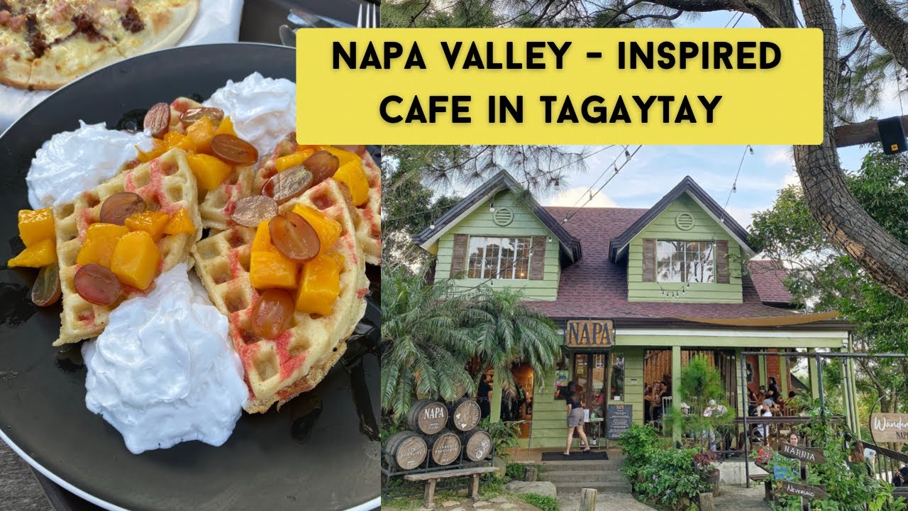 Napa Valley California Inspired Cafe in Tagaytay - NAPA AT CROSSWINDS ...