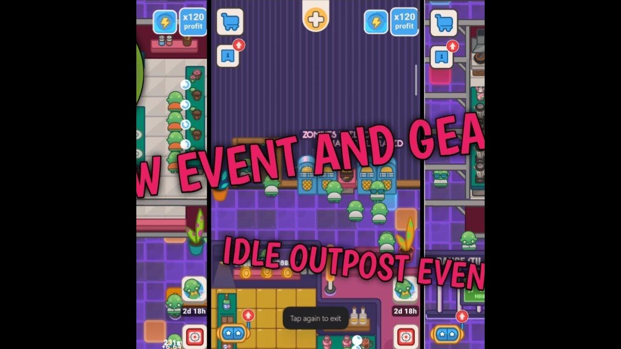 "Idle outpost | NEW EVENT!!! & ITEMS \ GAMEPLAY!!! - YouTube
