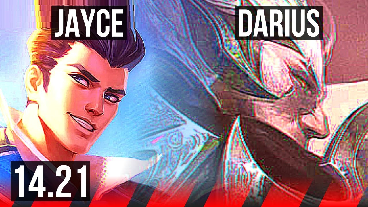 JAYCE vs DARIUS (TOP) | 13/3/5 | KR Diamond | 14.21 - YouTube