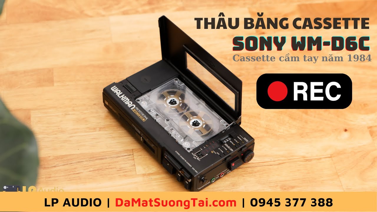 KHẢ NĂNG THÂU BĂNG của Sony Walkam WM-D6C || LP AUDIO - YouTube
