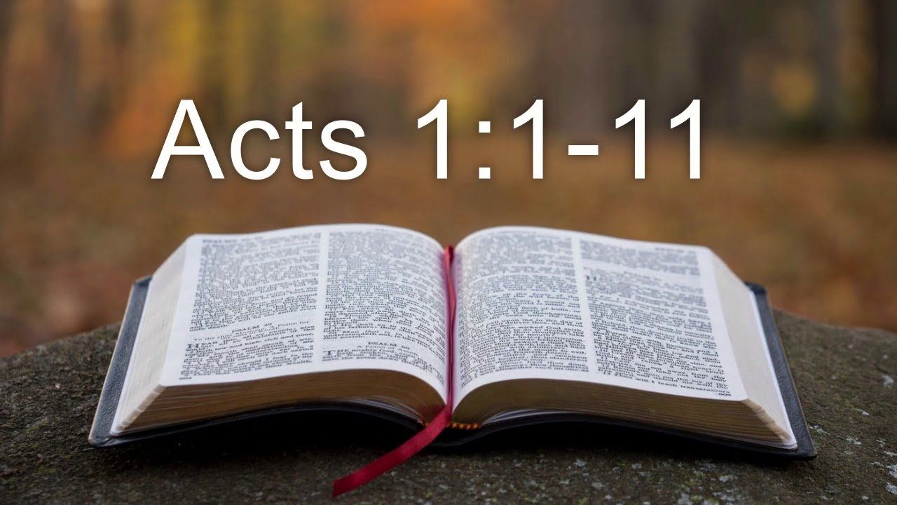 Acts 1 1 11 YouTube