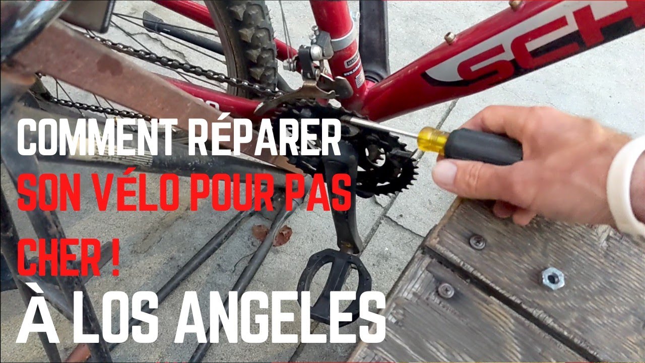 COMMENT RÉPARER SON VÉLO A LOS ANGELES POUR PAS CHER ?! (Bicycle ...