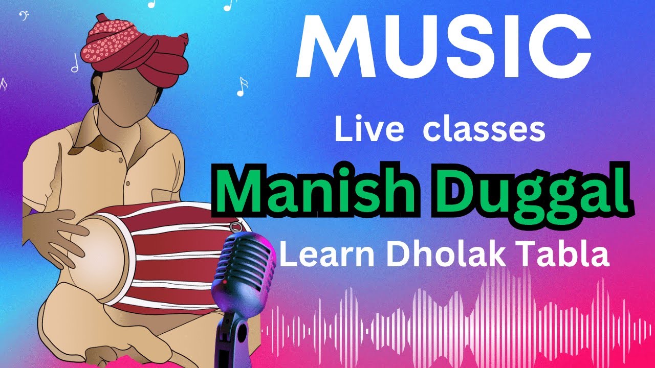 HOW TO PLAY 4'4, II LAGGI BEAT ON DHOLAK BY MANISH DUGGAL - YouTube