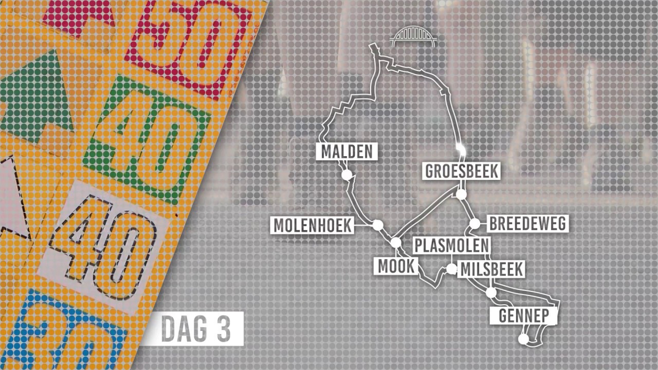 Vierdaagse Nijmegen 2018 - Welke route lopen de wandelaars op donderdag ...