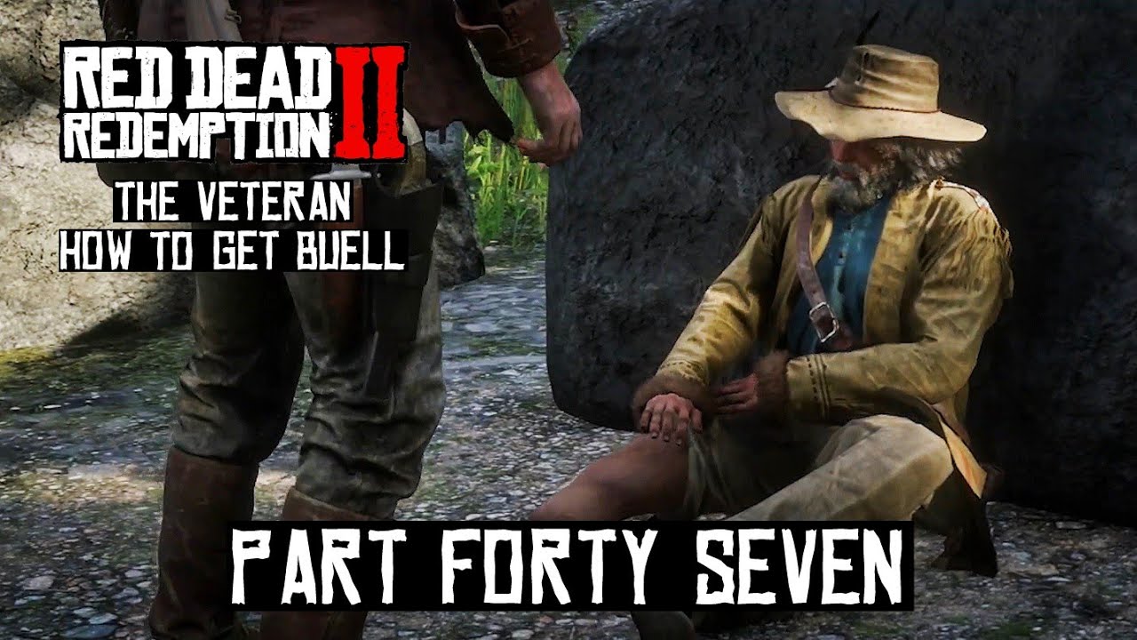 How to get Buell (The Veteran Complete)! RED DEAD REDEMPTION 2 Gameplay ...