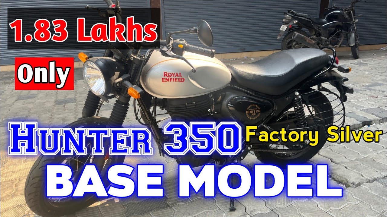 ഏറ്റവും വില കുറഞ്ഞ Royal Enfield | Hunter 350 base model | Royal ...