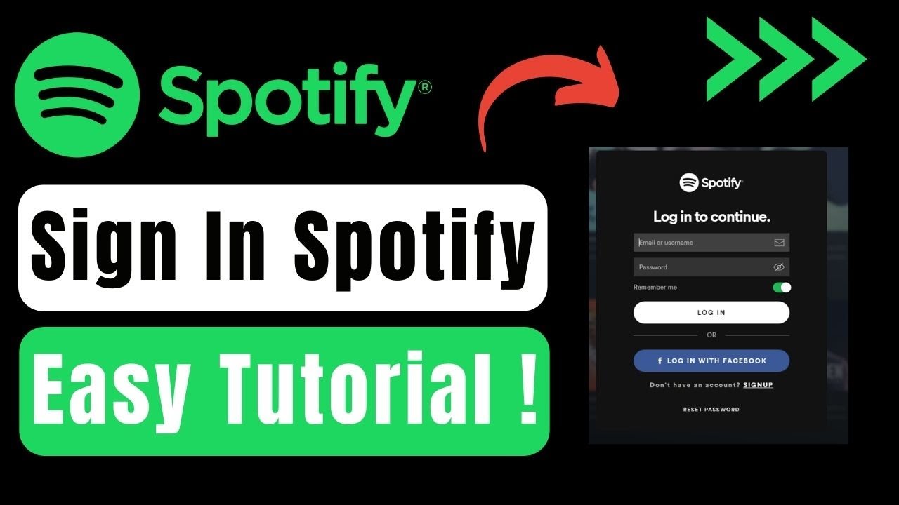 How to Login Spotify - YouTube