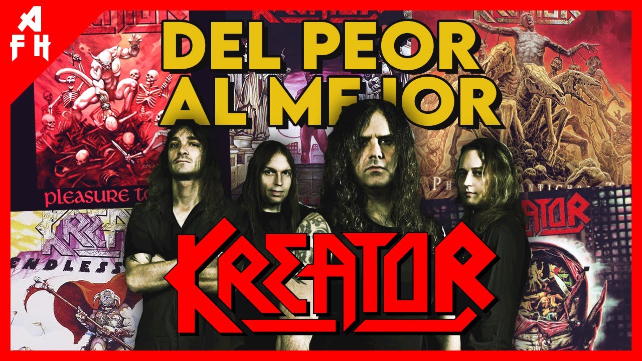 KREATOR - Rankeando del PEOR al MEJOR ÁLBUM - YouTube