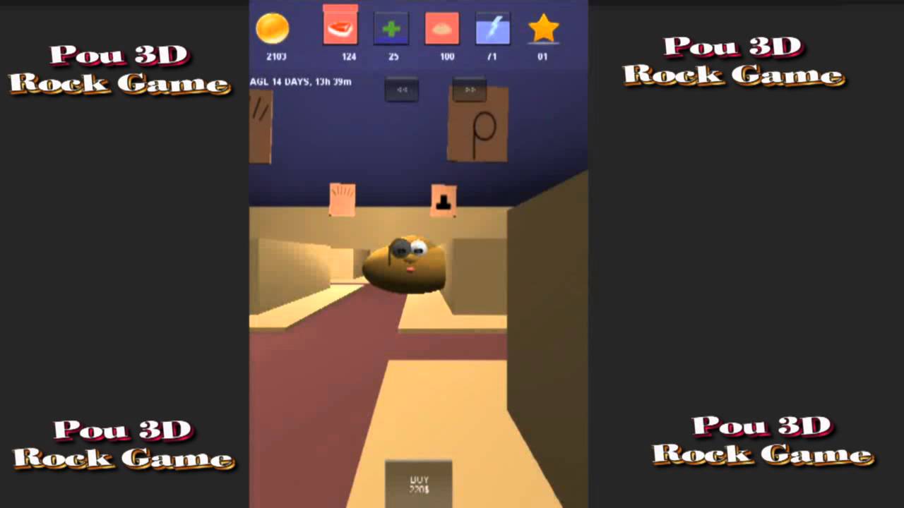 Pou 3D Rock Game - YouTube