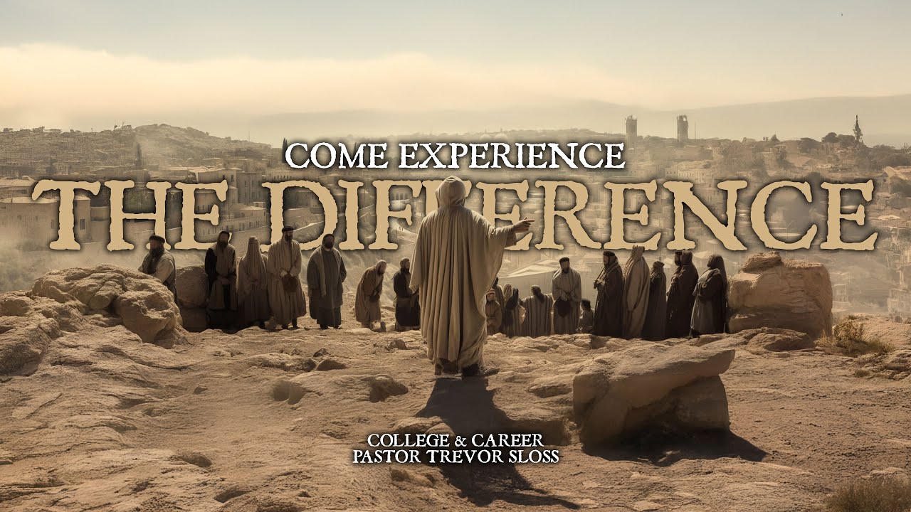 10.5.25 | "Come Experience The Difference" | Rev.Trevor Sloss - YouTube
