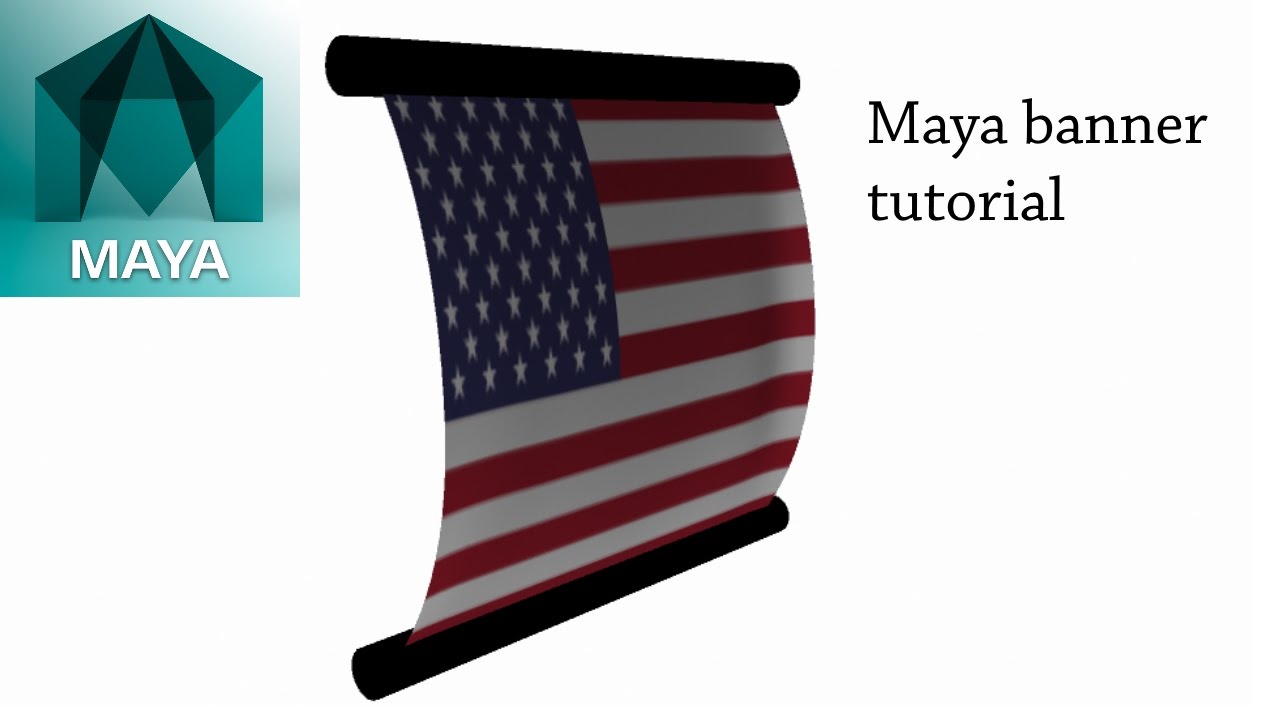 Maya 2017 Banner with wind tutorial! - YouTube