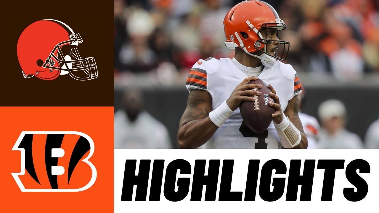 Deshaun Watson Highlights vs Bengals | NFL Week 14 - YouTube