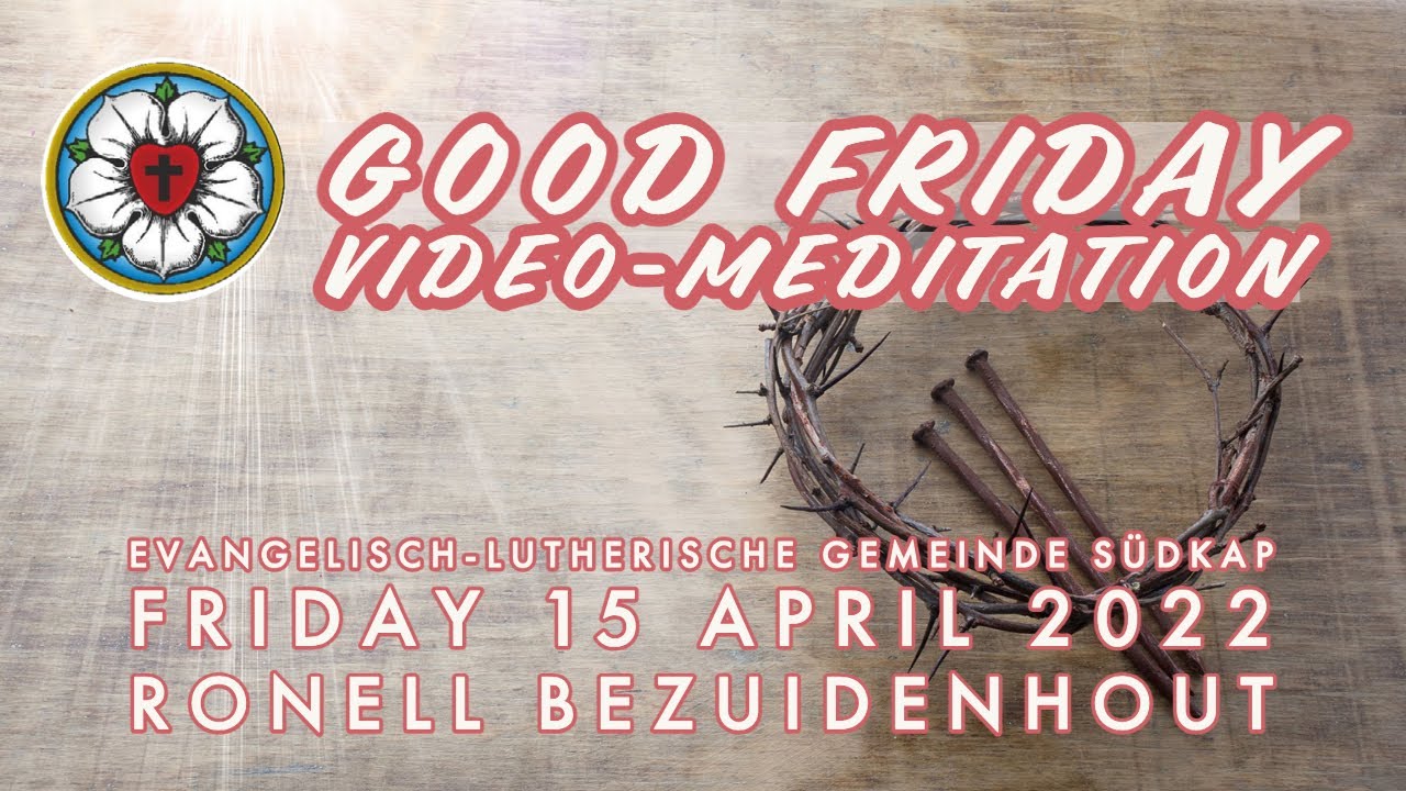 GOOD FRIDAY: Video-Meditation - YouTube