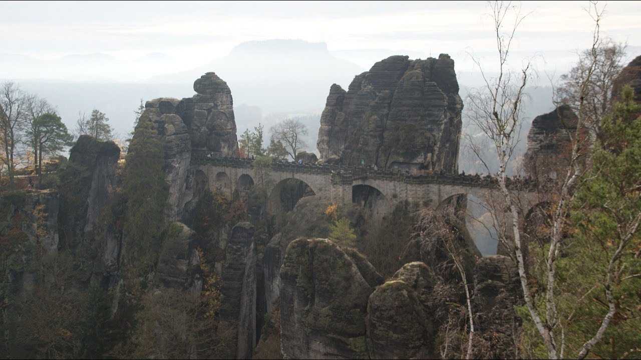Saksonia Szwajcarska Bastei - YouTube