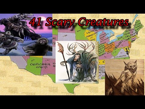 Native American Mythological Creatures and Monsters - YouTube